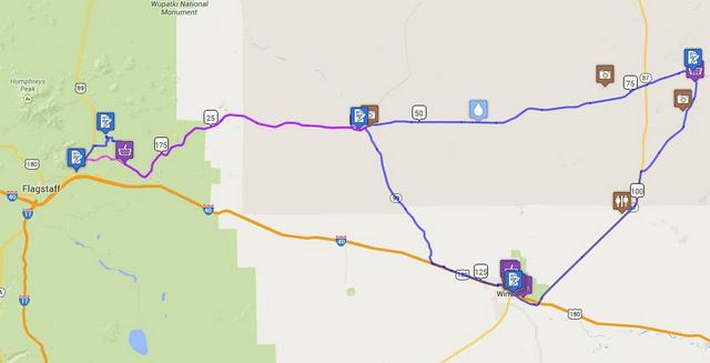 Arizona Brevet Routes